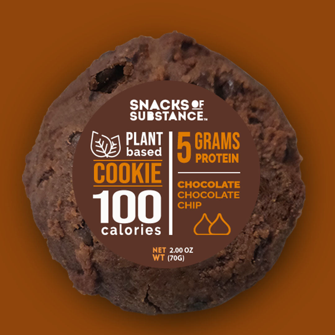 High Fiber Snack – 100 Calorie Chocolate Chocolate Chip Cookie – Snacks ...